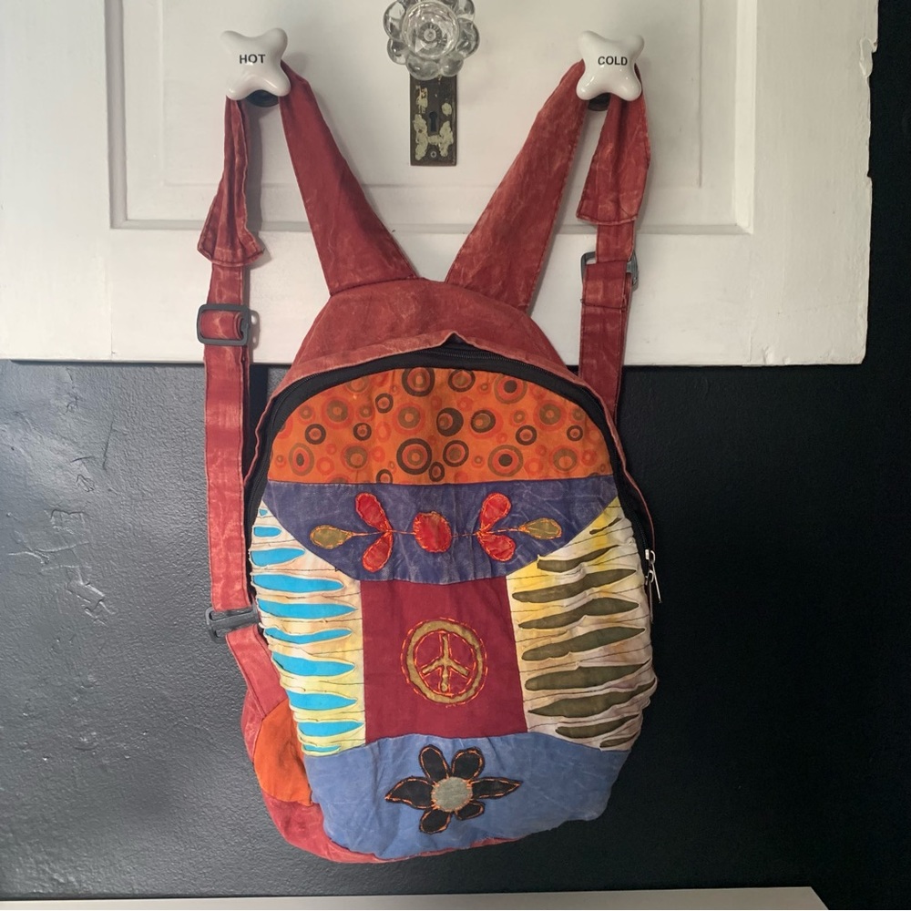 Kpc Hippie Backpack Made In Nepal - Gem